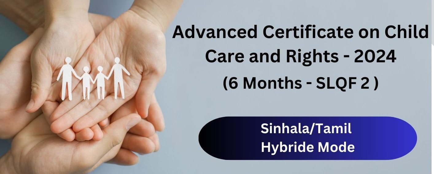 Advanced Certificate in Child Care and Rights | Centre for the Study of ...